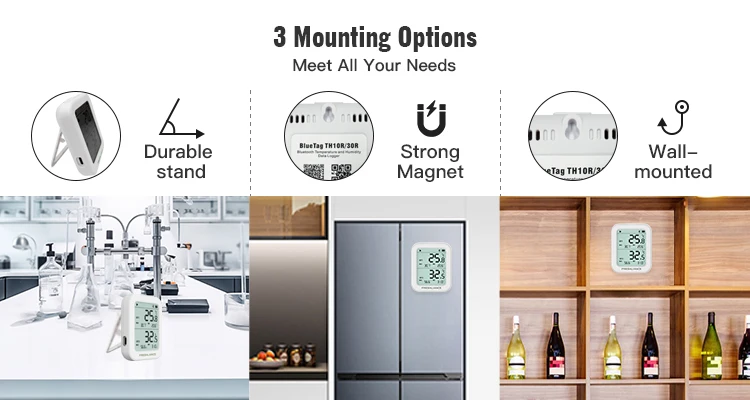 Bluetag Th30b/30r Smart Ble Temperature Data Logger Sensor With Temperature Monitor App - Buy ...