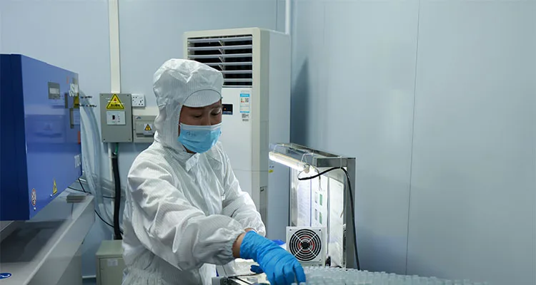 OEM Chromatography Bonded Vial Caps Perforated/Solid Caps With Pre-Cut ...