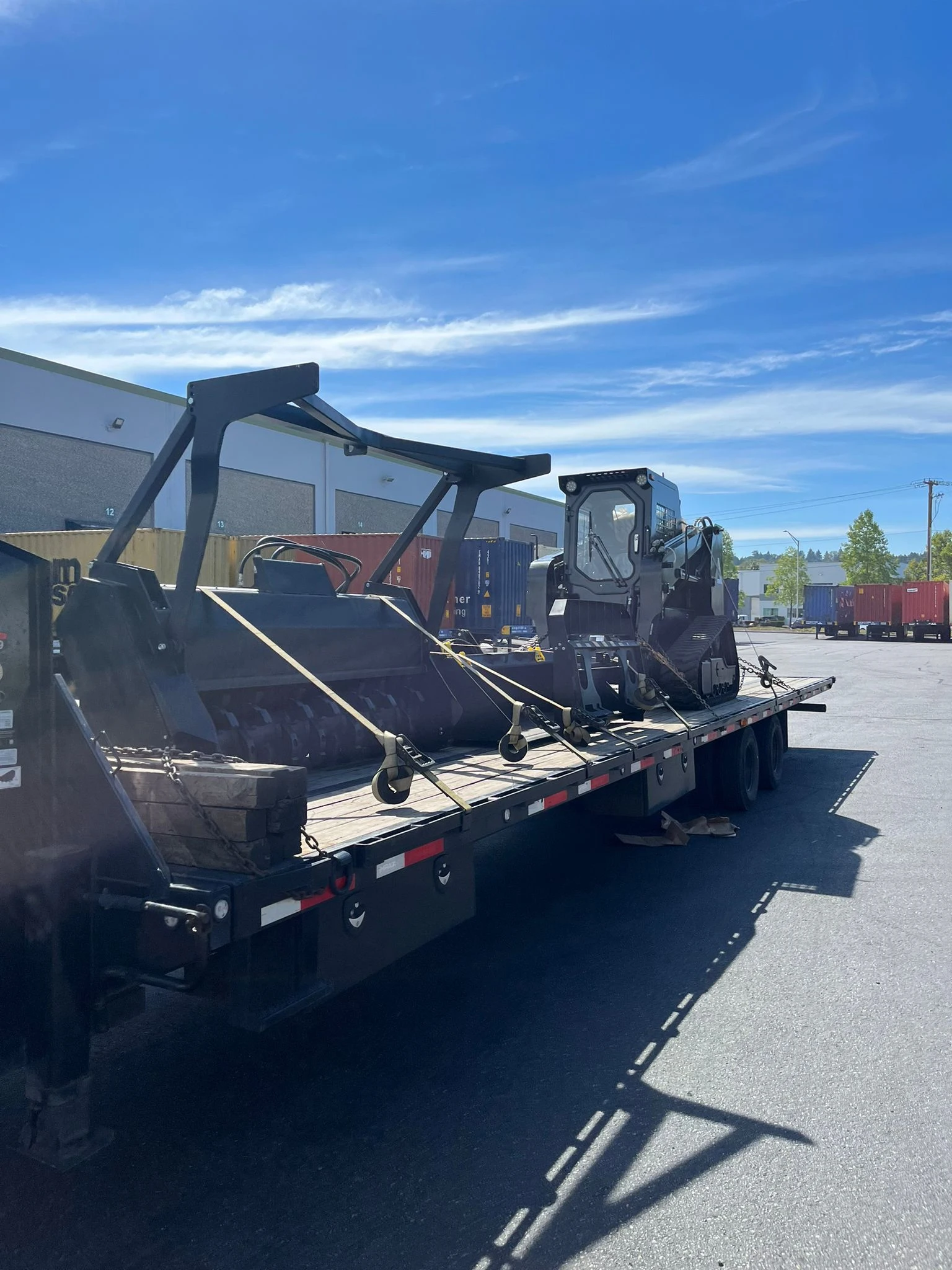 Cheap Walk Behind Crawler Mini Skid Steer Loader with Perkins Diesel