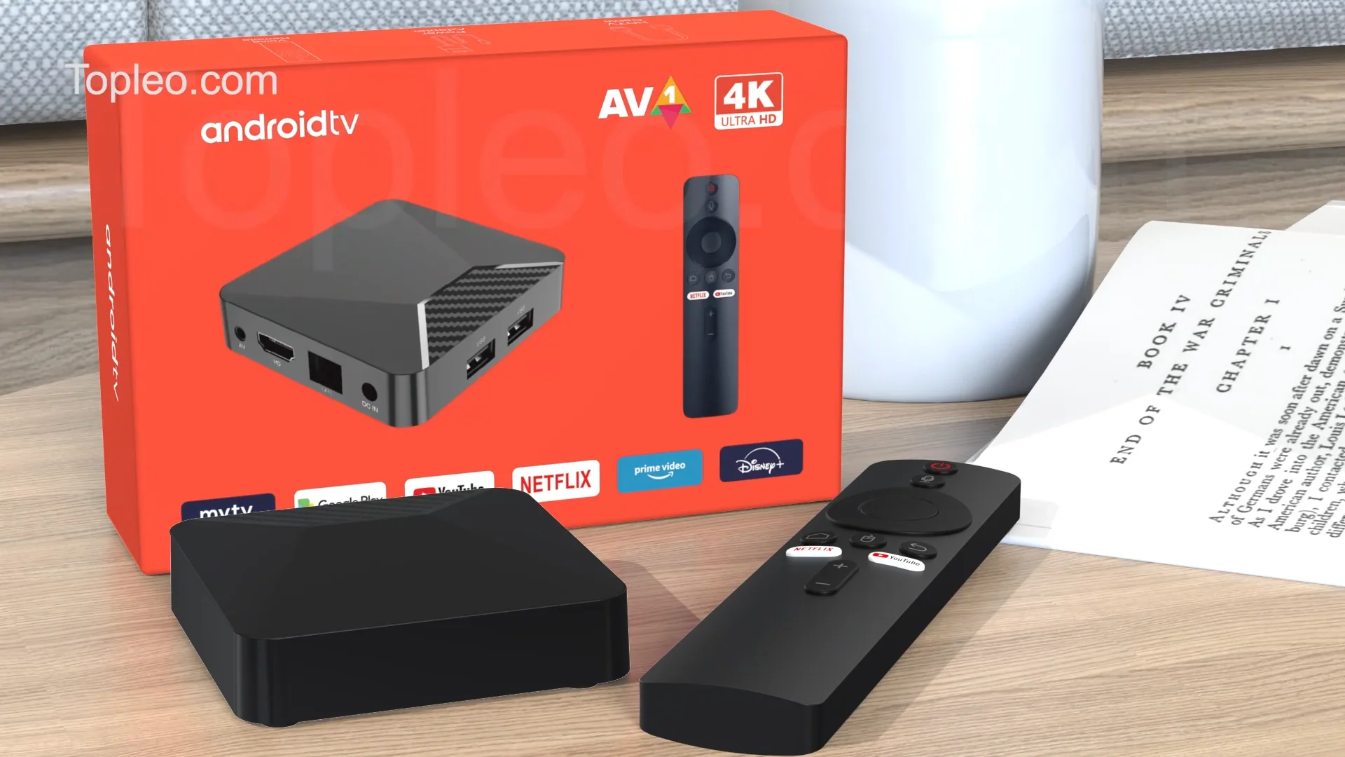 Topleo 4k Android Tv Box Atv 2gb 16gb Best Streaming Set Top Box ...