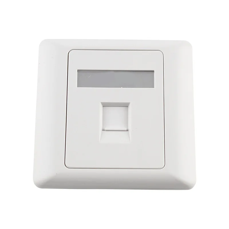 86 Type Network Telecom Parts 2 3 4 Rj45 Wallplate Socket Face Plate 1 ...