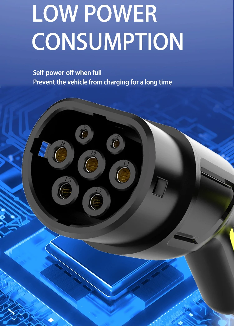 Car Ev Charging Cable Type 2 Portable Ev Charger 16A 250V Type2 to ...