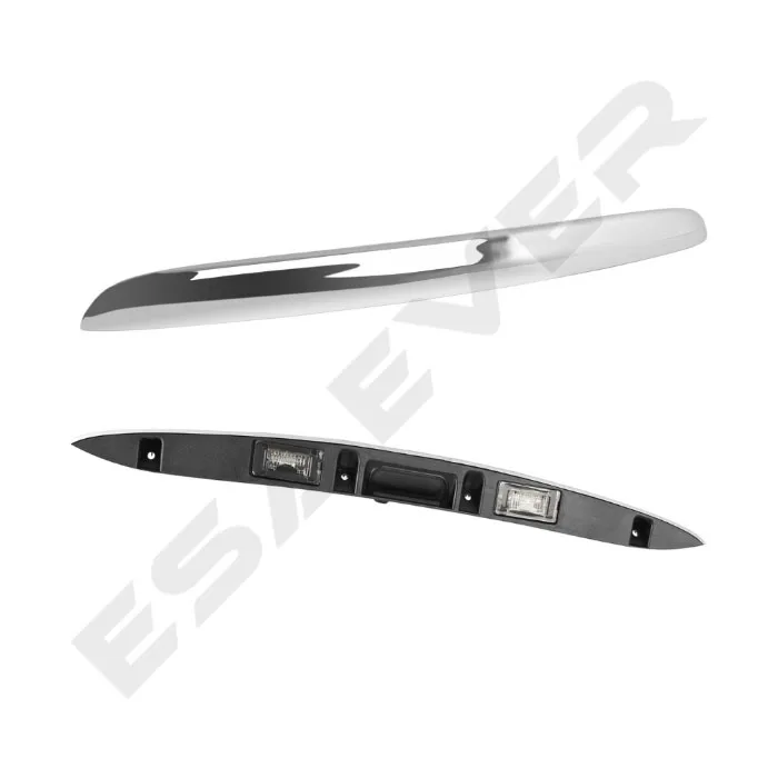 ESAEVER TRUNK HATCH HANDLE WITH LAMP CHROME TRUNK LIP GRIP 51132753603 ...