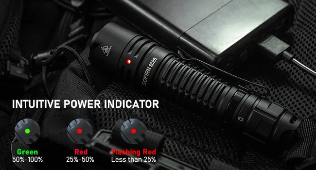 Sofirn Powerful Tactical Xhp50b Edc Torch Light 21700 Rechargeable ...