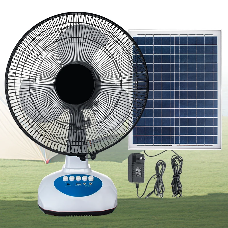 12-inch portable solar fan with solar panels| Alibaba.com
