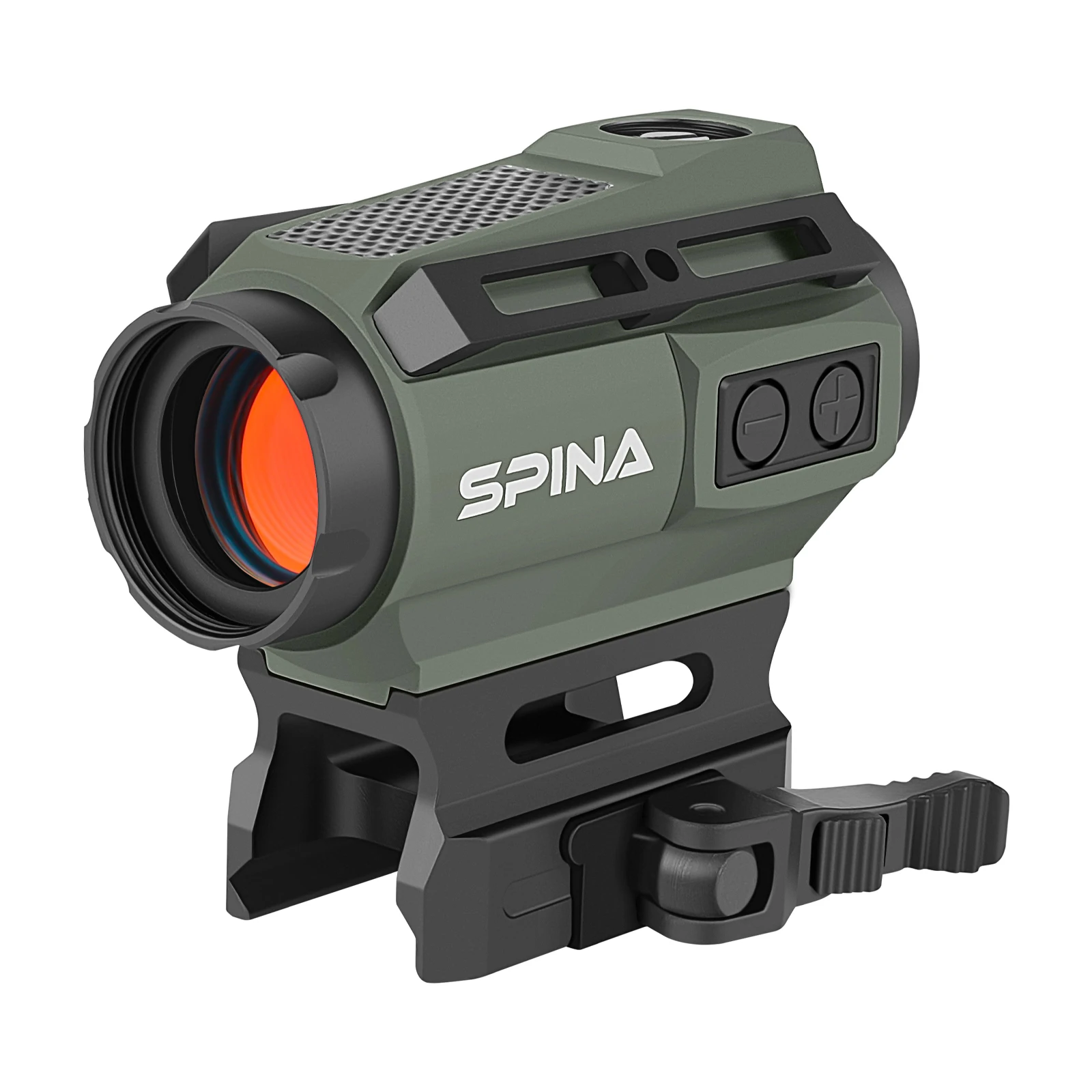 SPINA OPTICS 1x20 Solar Energy Waterproof 7 Level Red Dot Sights Scope ...