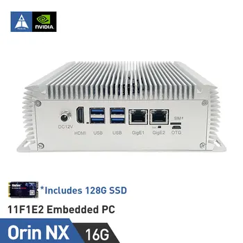 Nvidia Jetson Orin Nx 16g 100t 128g Edge Computer Embedded Computer Ai ...