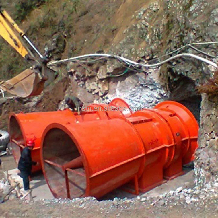 Underground Mining Industrial Ventilation Fan Underground Air Blow Fans ...