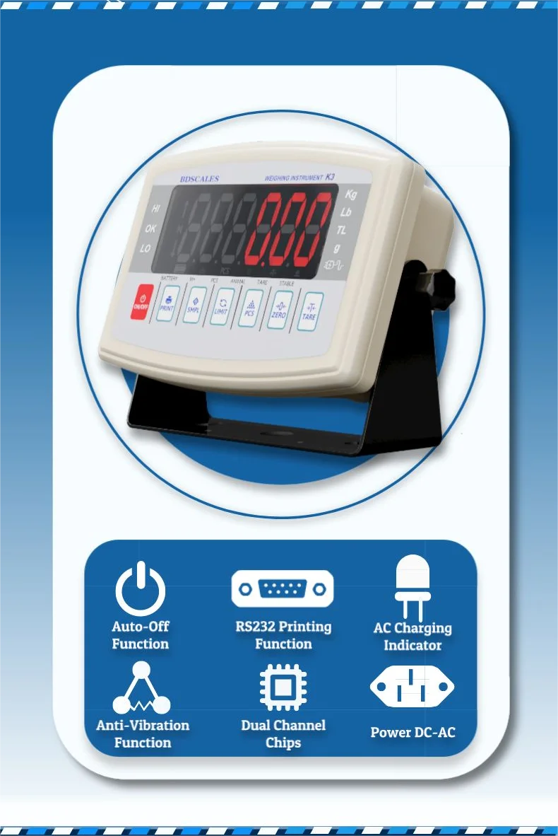 BDS-K3 Weighing Scale Indicator - Big Display LED Cheap Price