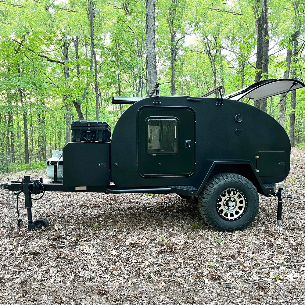 Custom Comfort RV Small Fiberglass Camper Camping Travel Trailer with ...