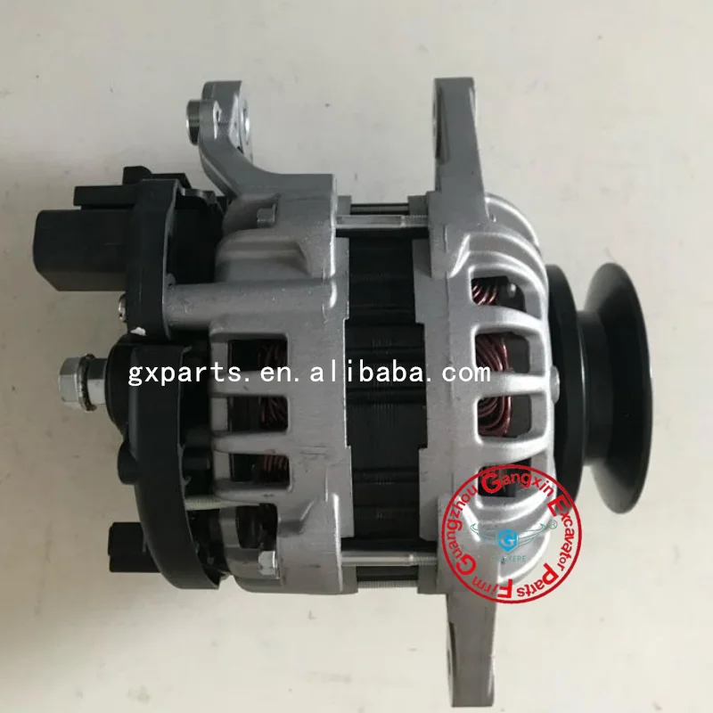 Hot Sale Dx60 Alternator 12v 80a For Doosan Daewoo Excavator - Buy Dx60 4tnv98 12990877200 ...
