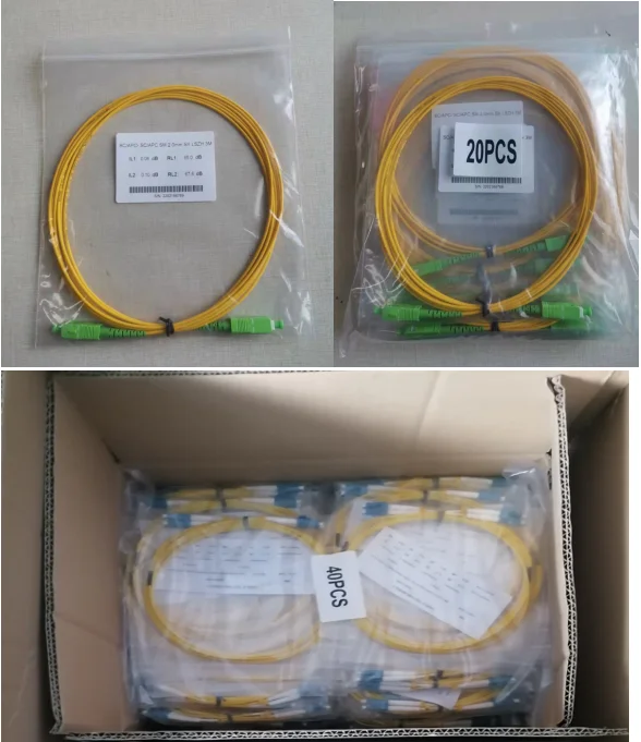 Fibra Ptica Jumper Opticos Monomodo Lc Upc To Lc Upc Fiber Optic Patch ...