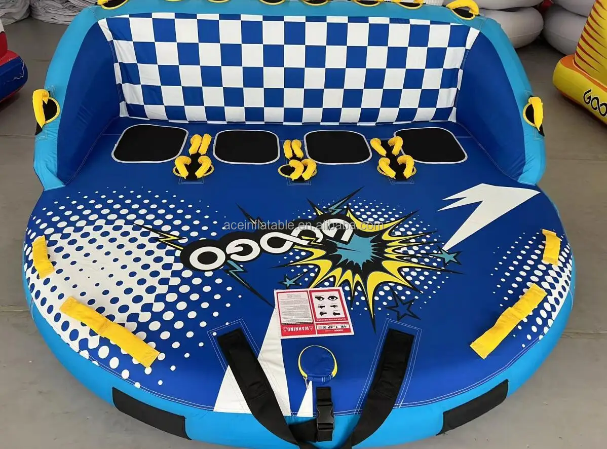 Inflatable Crazy UFO Sofa - Aqua Speed Flying Boat Ski Tube