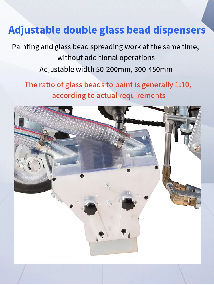 Versatile Pump-Powered Line Marking Equipment with Easy Maintenance