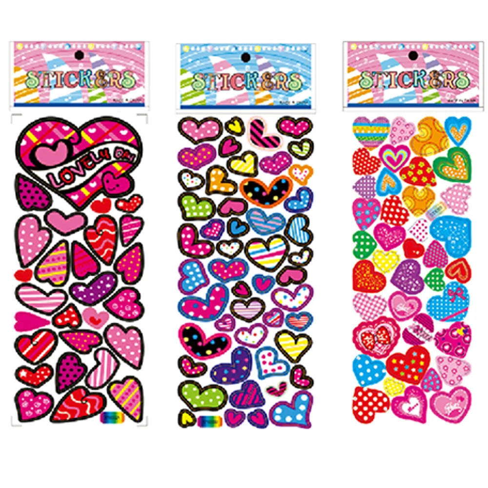 Positive Affirmation Cartoon Teacher Reward Stickers Motivational Love ...