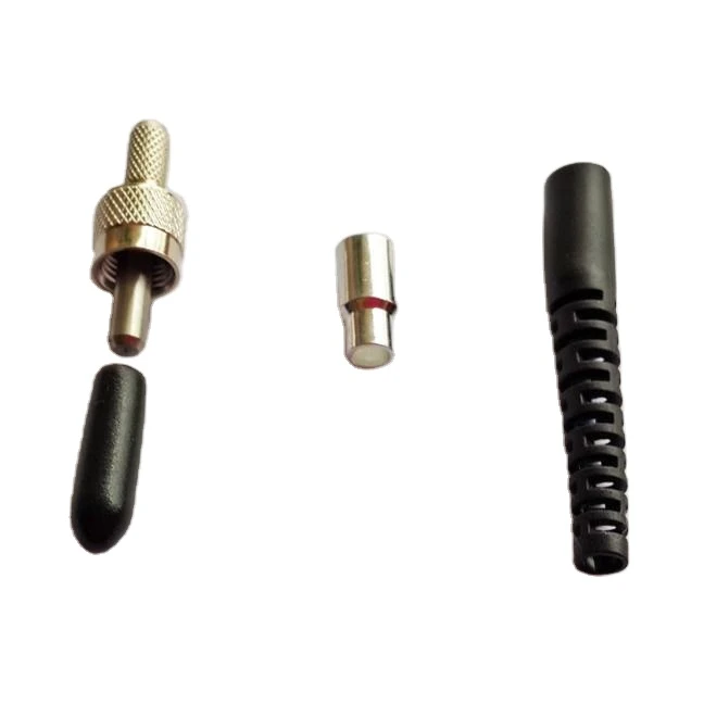 High Power 1000um Core Diameter Sma Fiber Optic Connector Metal Ferrule ...