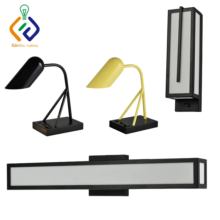 Motel 6 Matte Black Finish Headboard Light Acrylic Wall Sconce Led ...