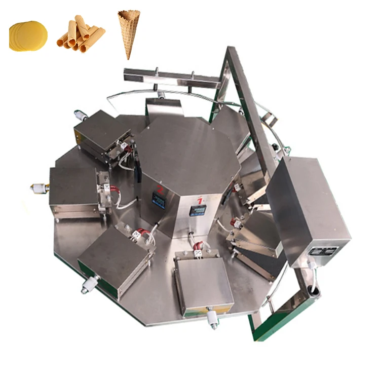 Automatic Wafer Stick Production Rolled Sugar Cone Wafer Stick Egg Roll ...