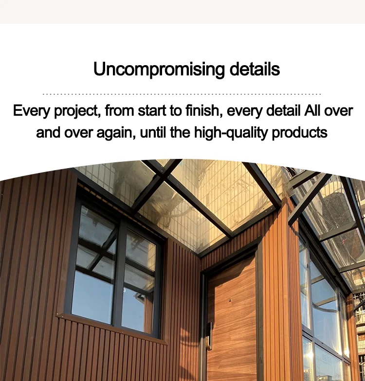 Environmentally Friendly Curtain Walls & WPC Panels