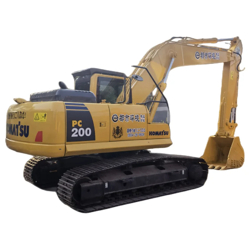 Secondhand Crawler Excavators Komatsu Pc200-8n1 Used Komatsu Excavators ...