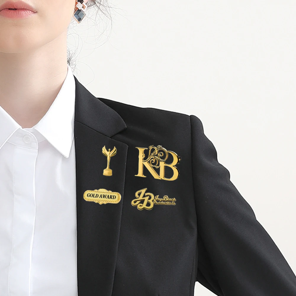 Alibaba.com: Custom Jewelry Fashion Brooches in Gold or Silver Metal ...