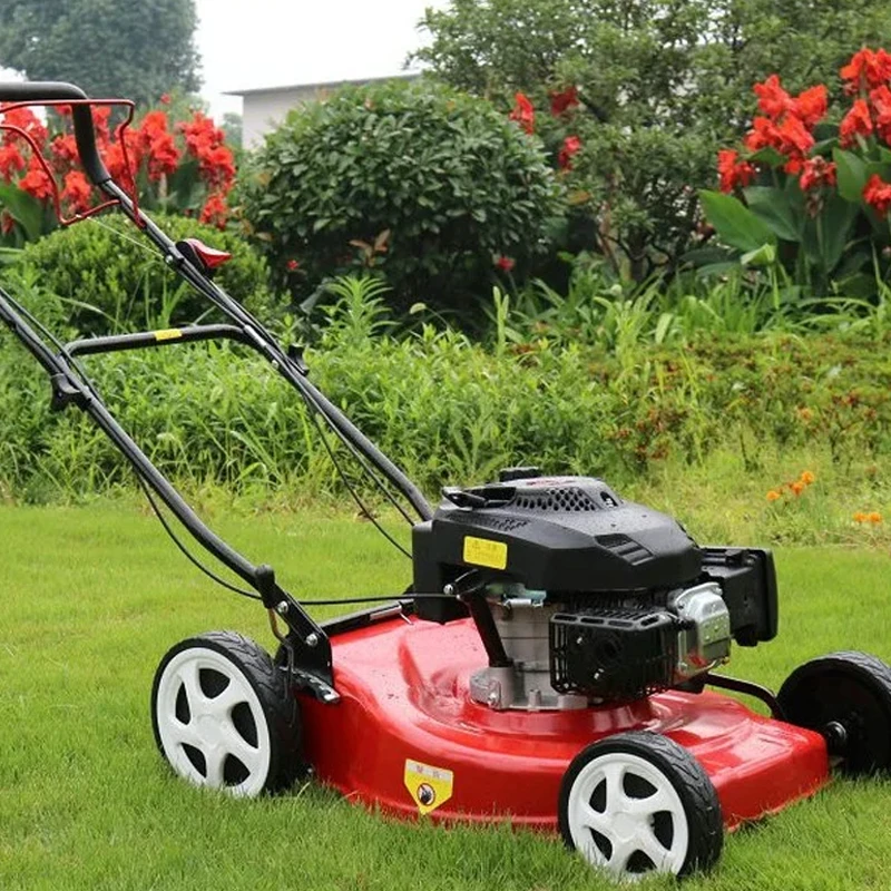139cc Gas Engine Lawn Mower - High Power Grass Cutting