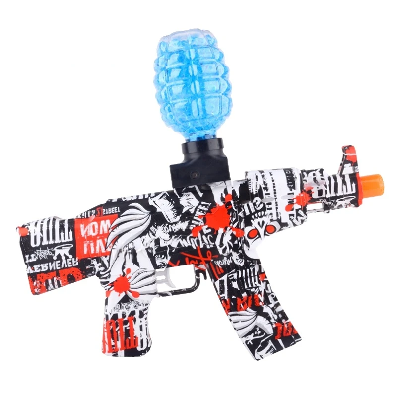 Ak47 M416 M4a1 M4 Electric Gel Blaster Orby Water Bead Splatter Orbeez Gun Toy Nerf Soft Bullet ...