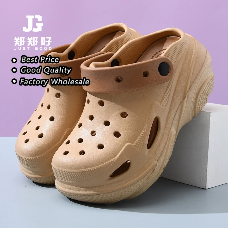 Height Increasing Non-slip Beach Clogs Lightweight Fashionable Garden ...