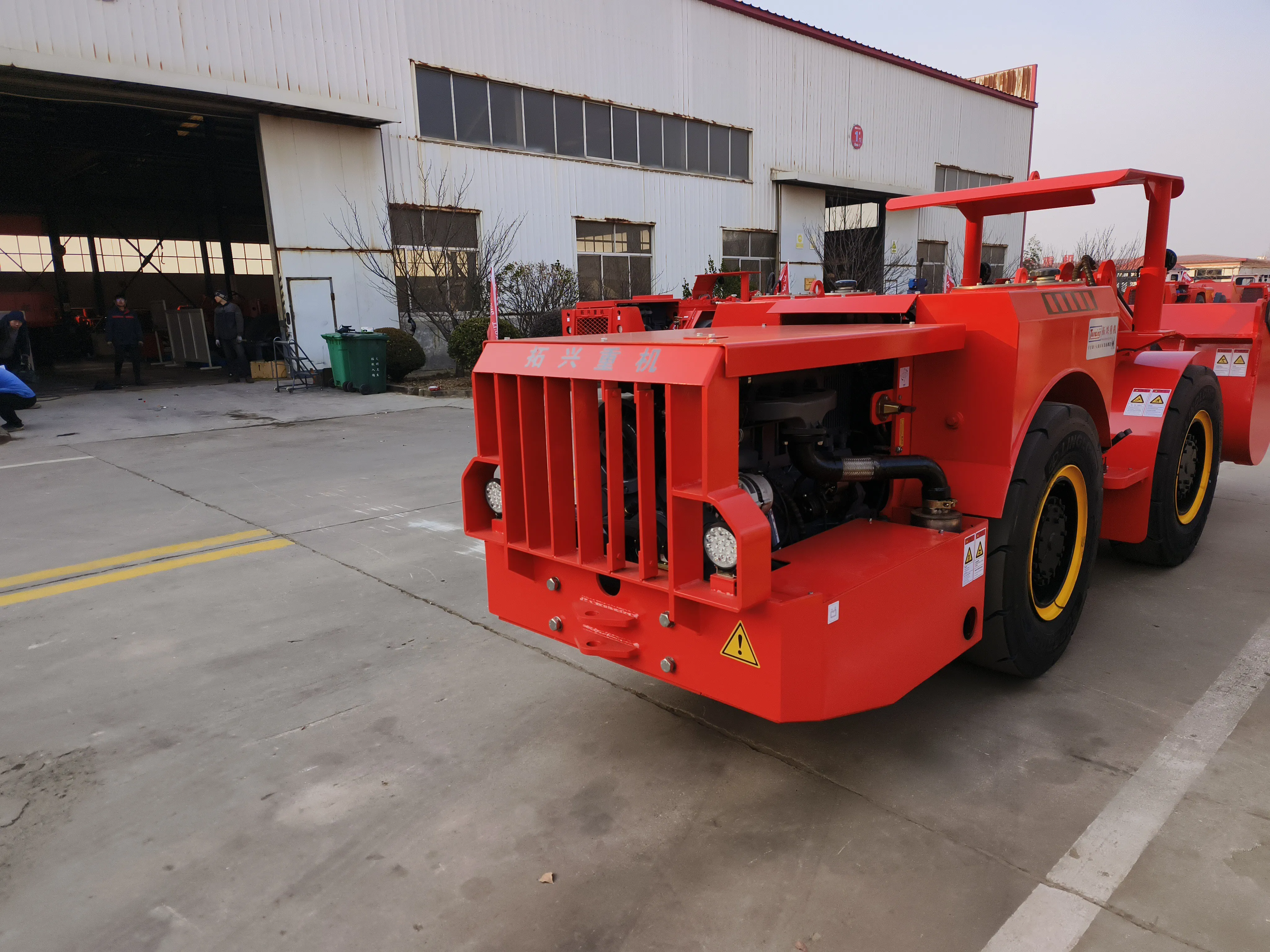 TC-100P Yantai Kapuro China Diesel Scooptram Underground Loader With ...