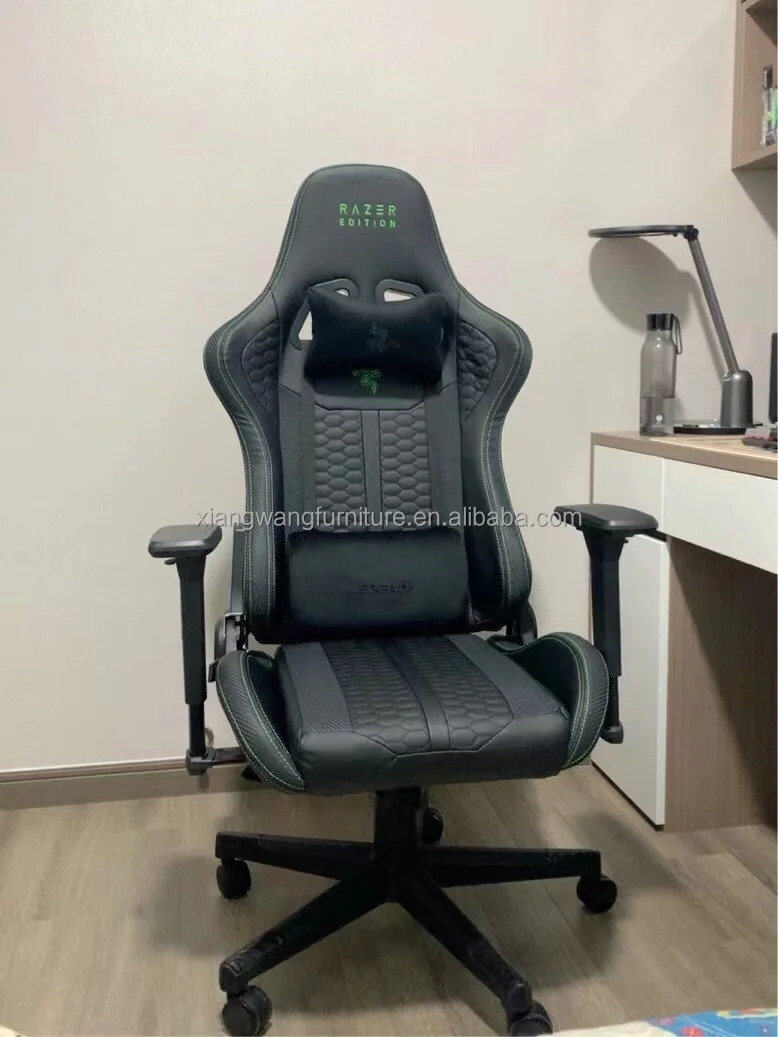 Razer Gaming Chair New Style Pc Gamer Chair Free Ergonomic Pu Leather ...