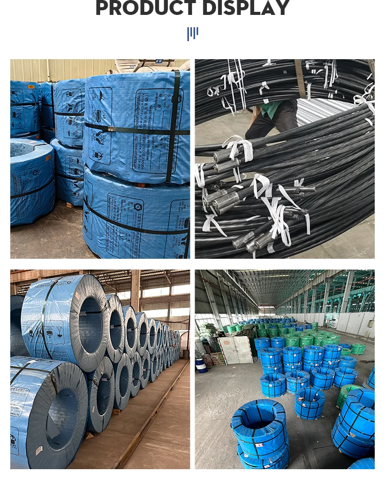 1860mpa Pc Wire Prestressing Steel Strand Cable 7 Wire Post Tension ...