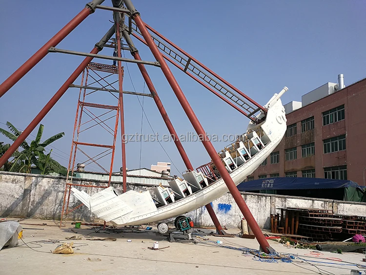 Amusement Park Electric Swing Ship Flying Car Luxury Pirate Ship Ride ...