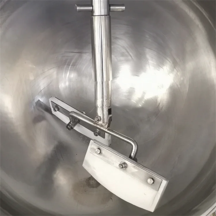 100L Jacketed Cooking Kettle - Industrial Steam/Gas/Electric Mixer Pot ...
