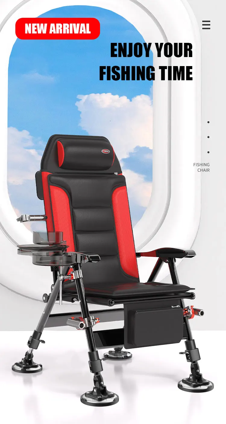 Fishing Chair With Rod Holder High Quality Chair for Fishing Folding ...