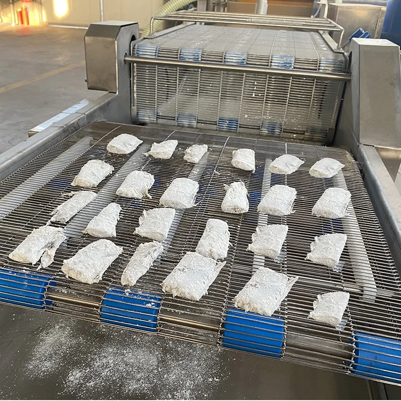 Japanese-style Karaage Chicken Preduster Machine Battering & Breading ...