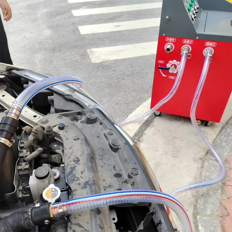 High Pressure Mobile Radiator Engine Block Flush Machine