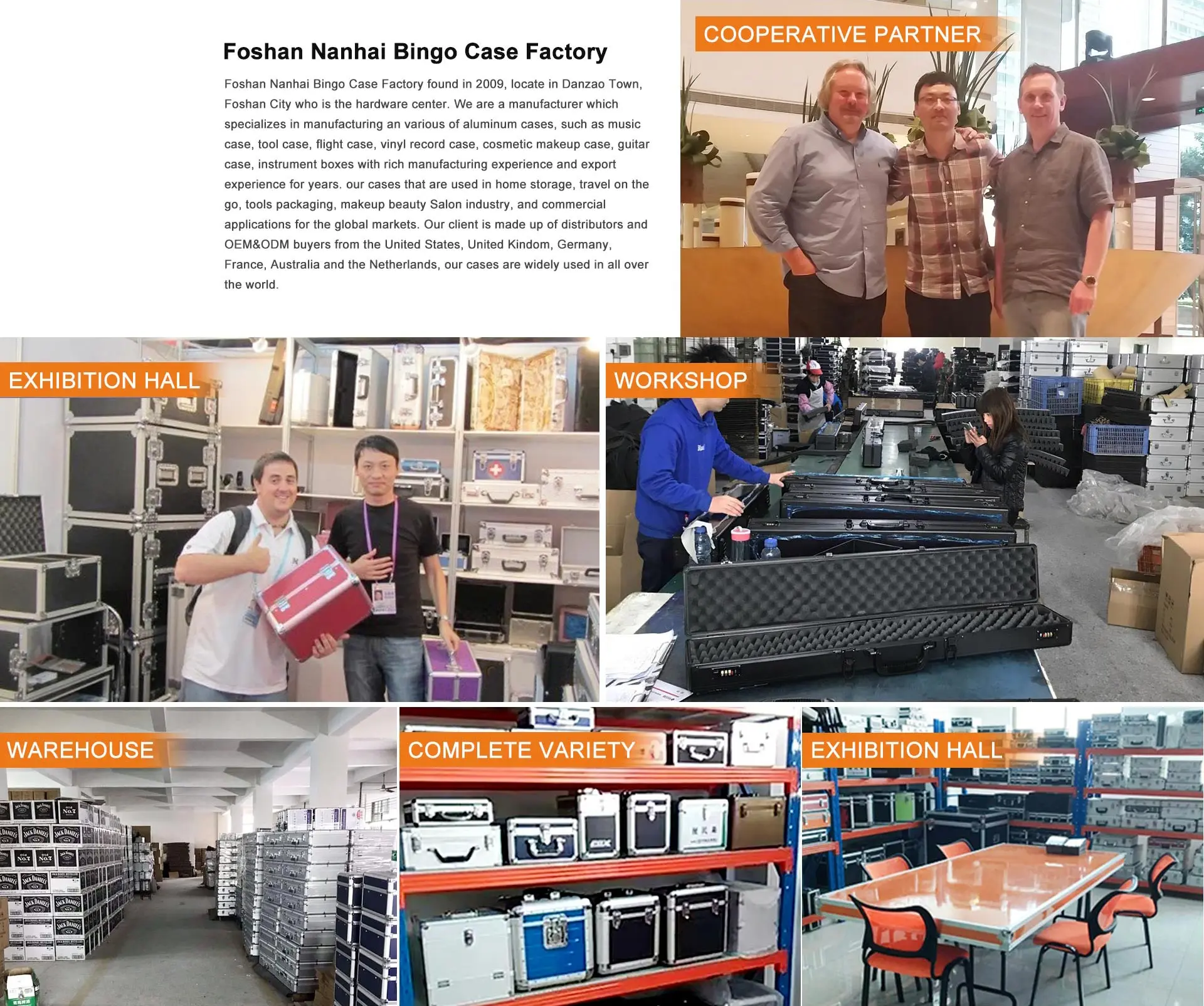 Company Overview - Foshan Nanhai Bingo Case Factory