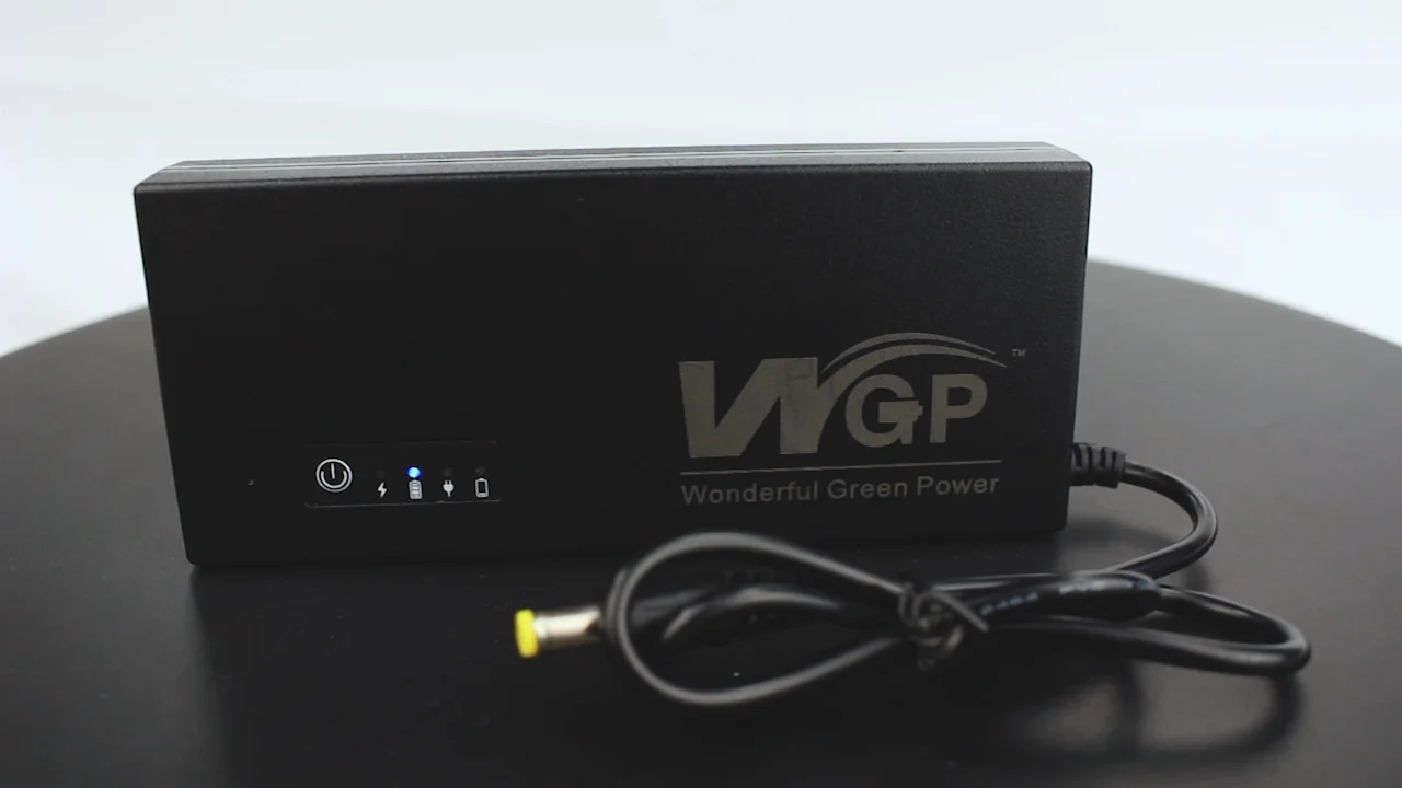 Wgp 12v 3a Output Dc Power Supply Portable Ups Li-ion Battery For Adsl ...