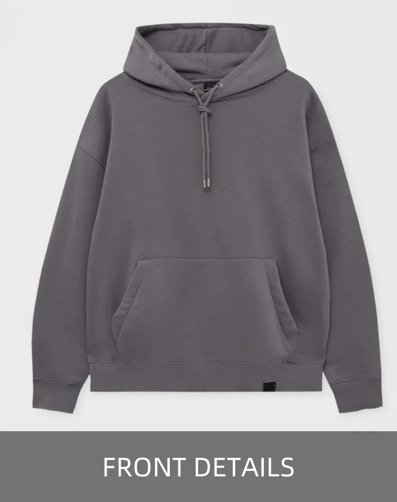 Plain Oem 3d Emboss Luxury Grey Man European Clothing Thick Heavyweight ...