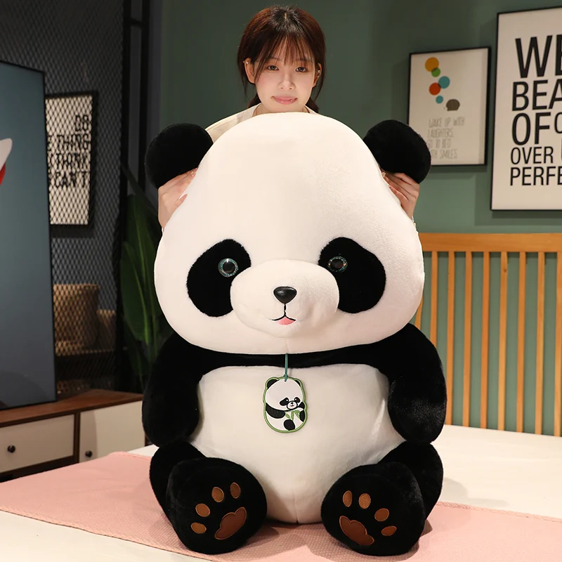 Plush Toy Panda Stuffed Soft Bear Animal Bedtime Toys For Cute Kids ...