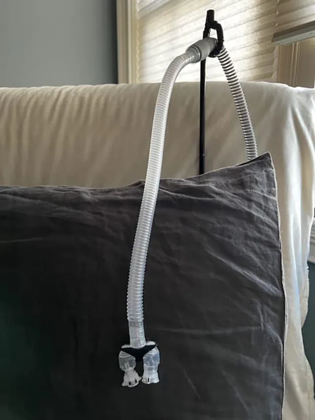 Kyrenmed Cpap Hose Holder Oxygen Cpap Tube Support Swivels Hose Stand ...