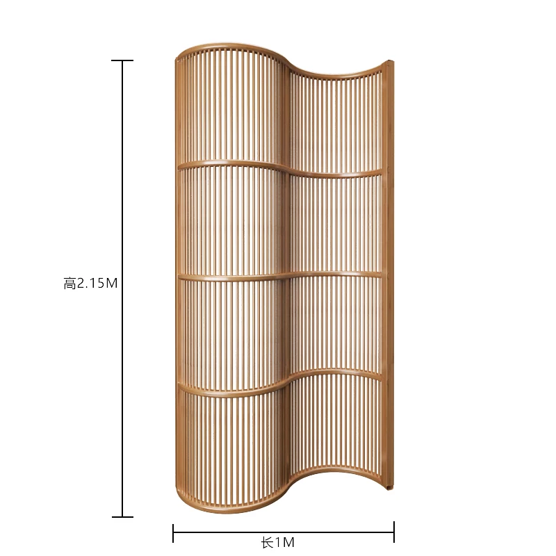 Bamboo fancy classic divider wall panels wave for birth drawing living ...