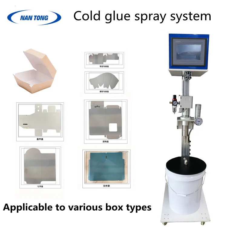 Cold Glue Systems Glue Spraying System Gluing System For Folder Gluer 2 ...