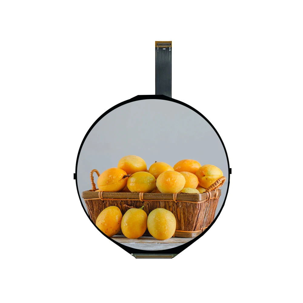 High Resolution Full HD Round LCD 5 inch Circular Display 1080*1080 ...