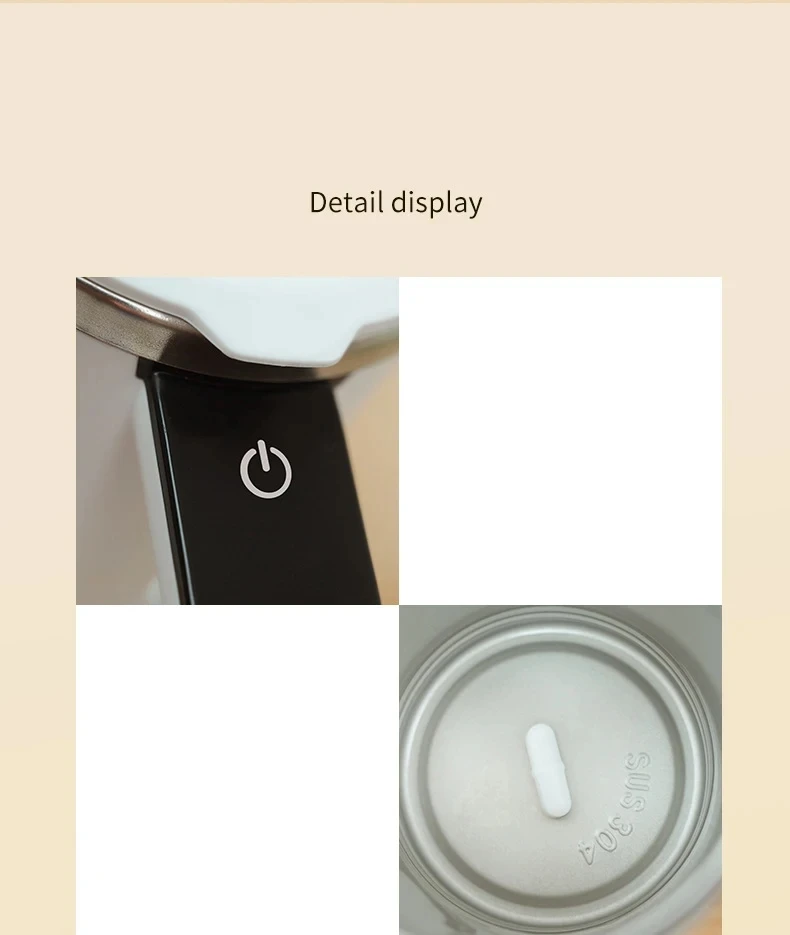 Electric Coffee Cup Digital Display Temperature Electric Smart Self ...