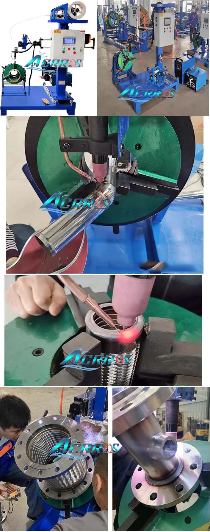 Hydraulic Hose Pipe Welding Positioner with Flange Hidraulica
