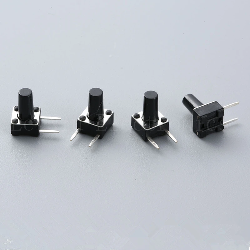 Mini Touch Switch 6*6*4.5 2pin Side Press Key Push Button Micro Switch ...