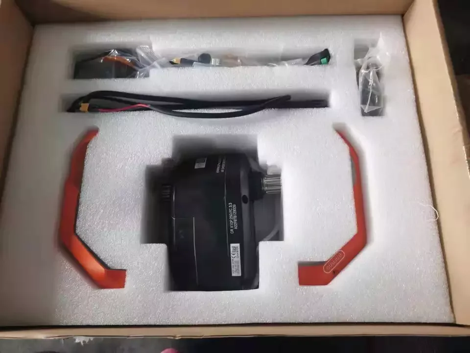 八方m820 36v 43v 250w Mm G532.250.c中曲柄驱动电机套件电动自行车转换套件，带dp E181。can显示器 ...