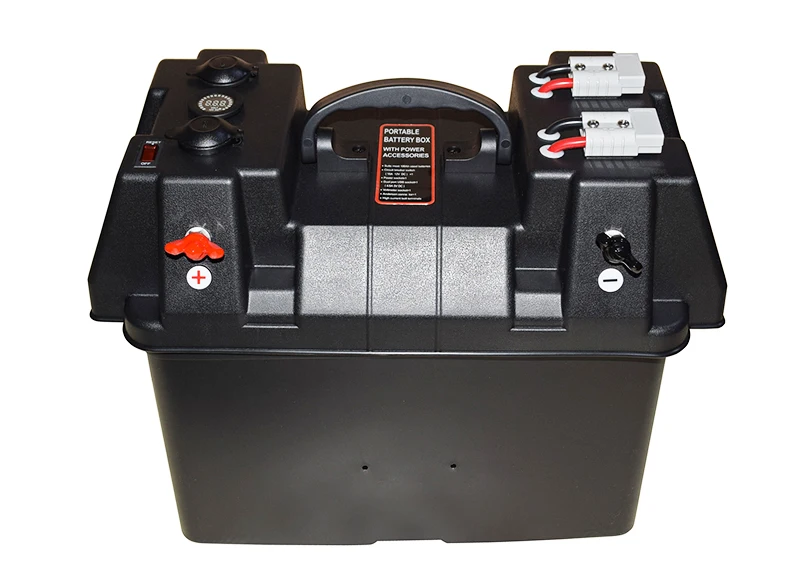 12V/24V Trolling Motor Battery Box with Smart Power Center