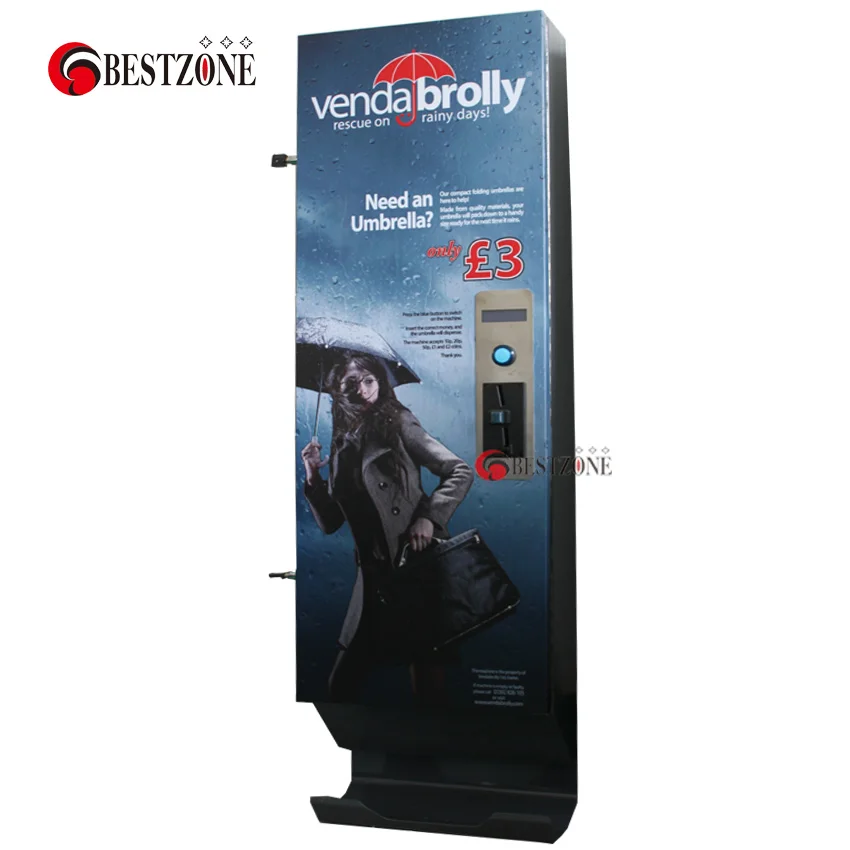 Umbrella Vending Machine: Conveniently Dispense 90-93 Fold Umbrellas ...